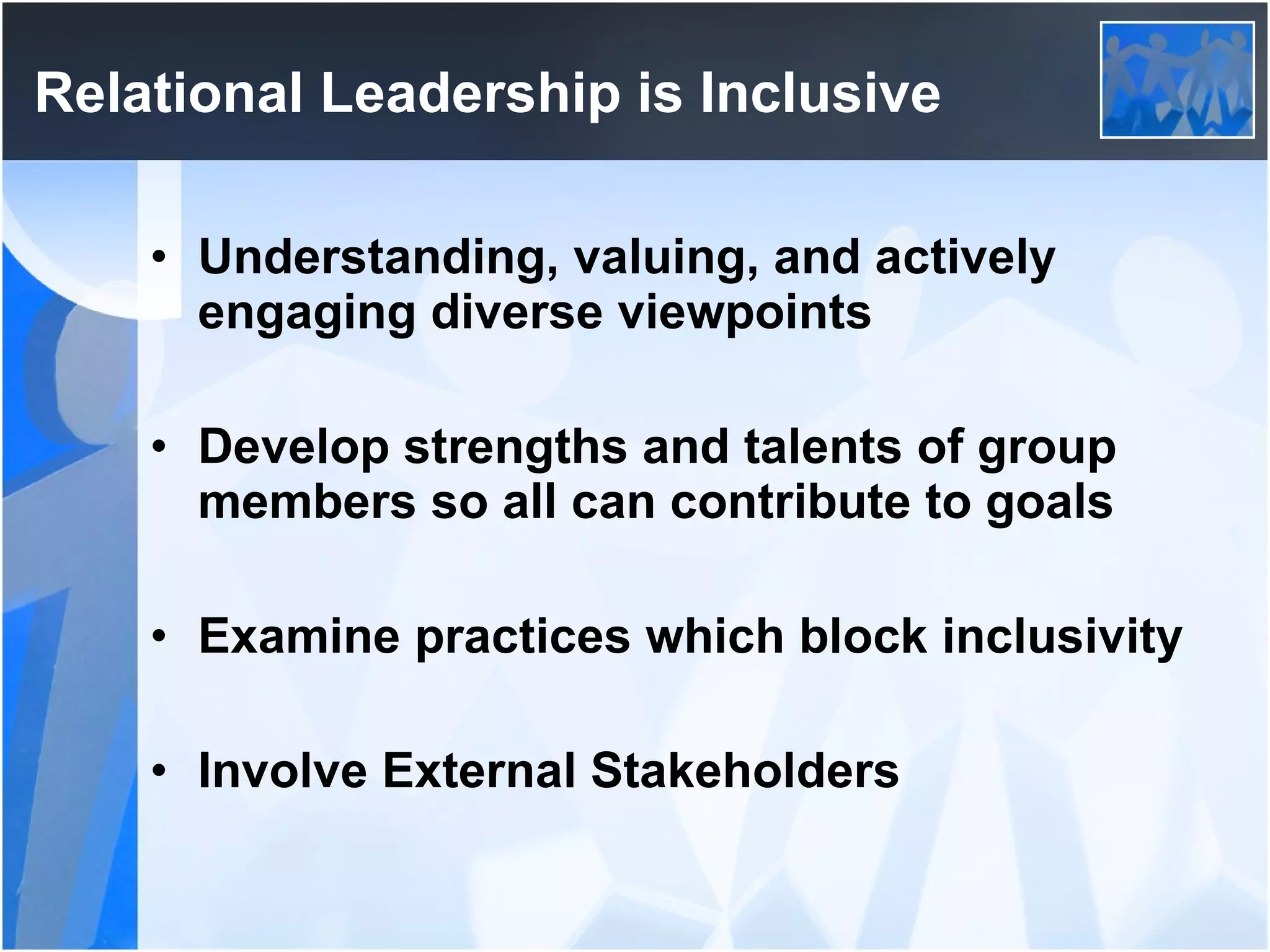 Relational Leadership | PPT