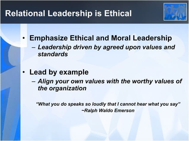 Relational Leadership | PPT | Business | Business and Finance