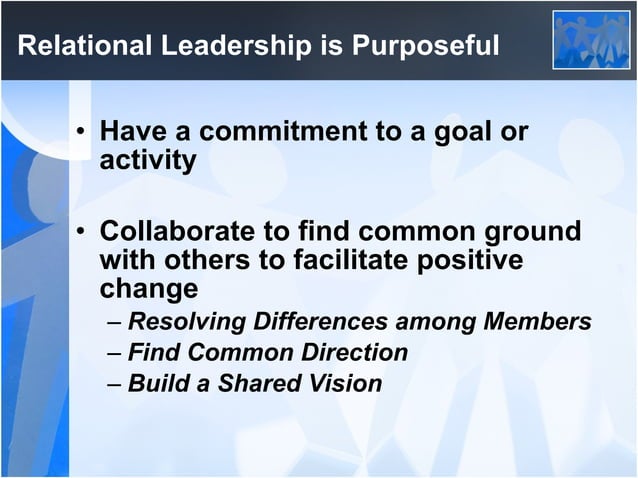 Relational Leadership | PPT | Business | Business and Finance