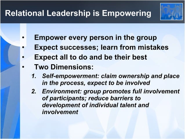 Relational Leadership | PPT | Business | Business and Finance