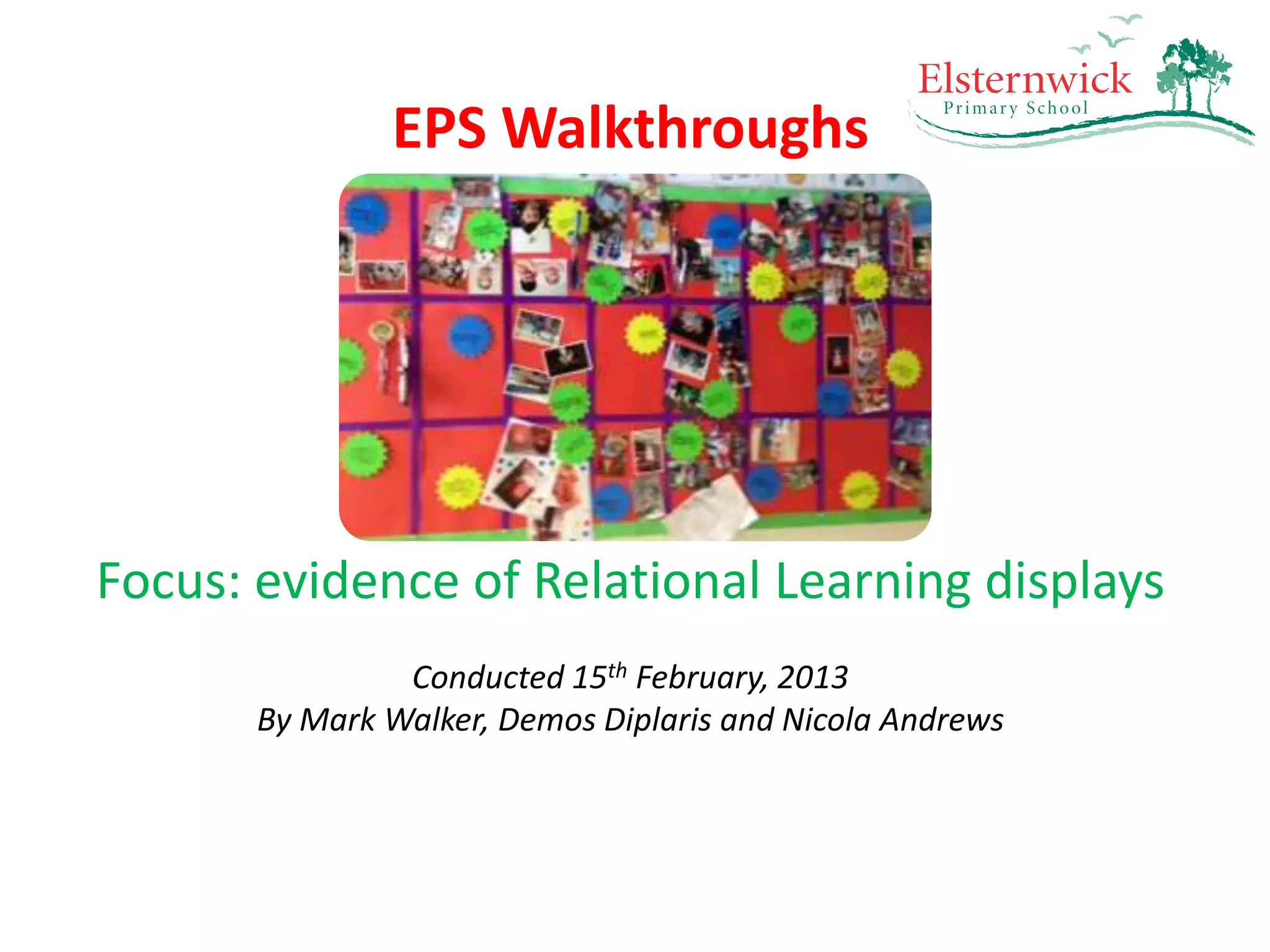 Relational learning | PPTX