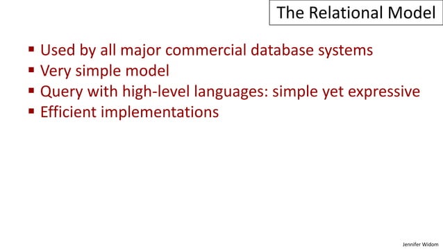 Relational model | PDF
