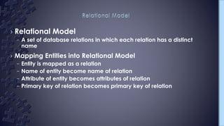 Relational model | PPT