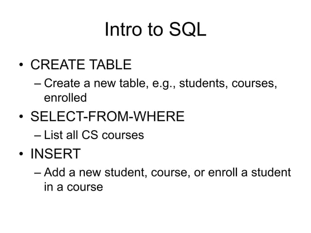 Relational Database Managementsystem Ppt