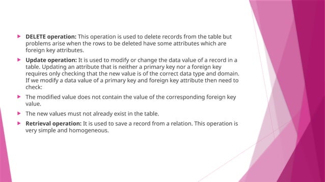 Relational Model in DBMS detail explanation | PPTX | Databases | Computer Software and Applications