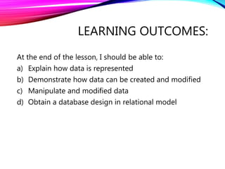 Relational models | PPT