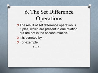 Relational model (unit II) | PPT