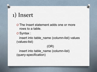 Relational model (unit II) | PPT