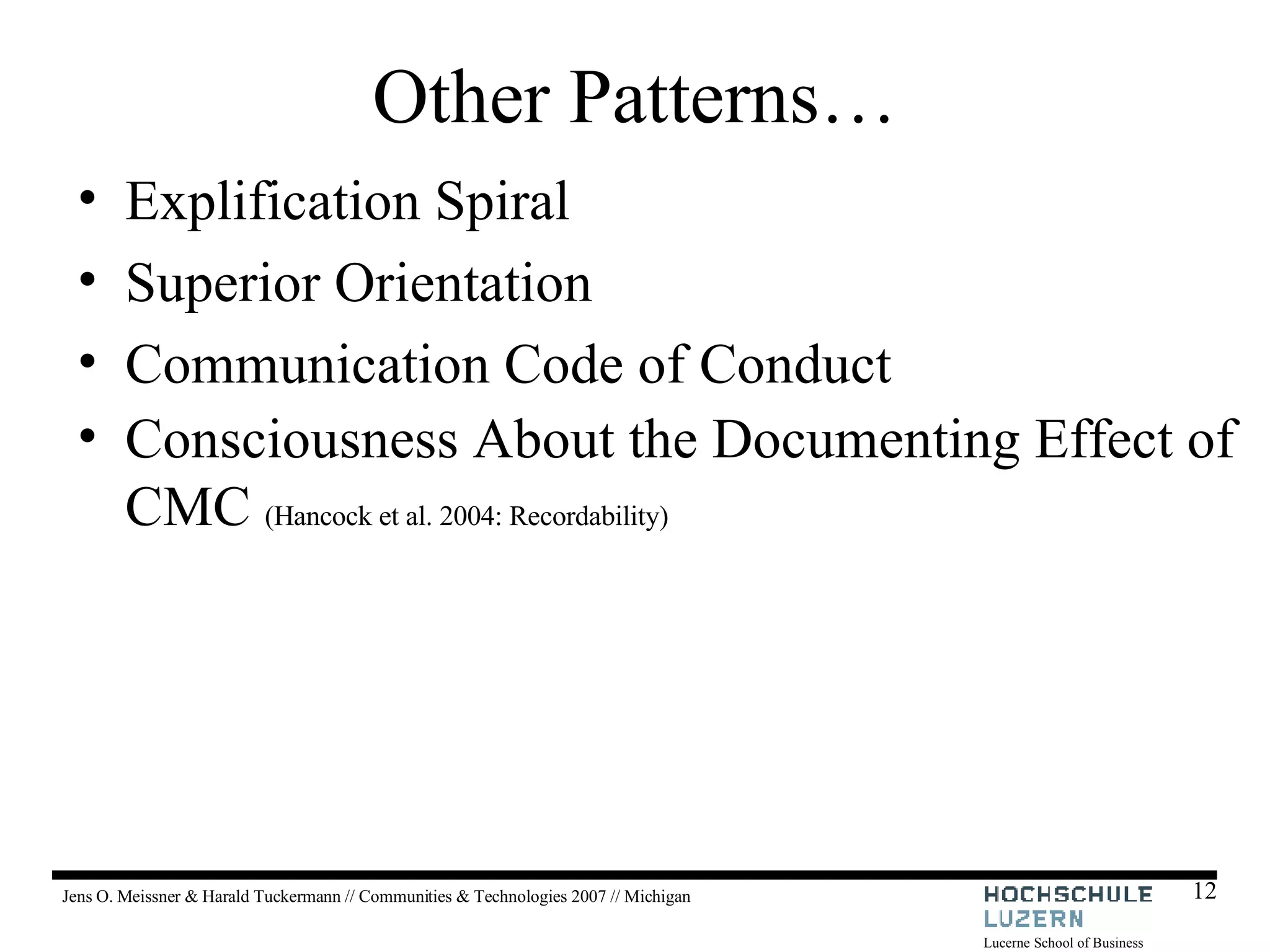 Relational_Scaffolding_Model_of_Hybrid_Communication | PPT