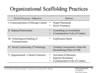 Relational_Scaffolding_Model_of_Hybrid_Communication | PPT