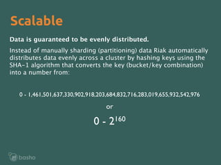 Relational Databases to Riak | PDF