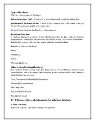 Relational vs. Non-Relational Databases.doc