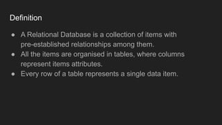 Relational vs Non Relational Databases | PDF