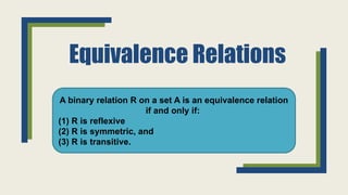 relation and operations power point presentation | PPTX