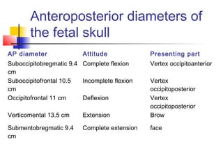 Relation between fetus & pelvis | PPT