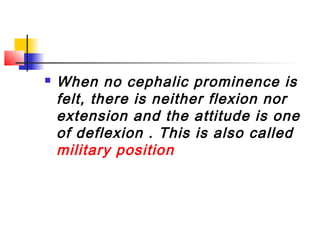 Relation between fetus & pelvis | PPT