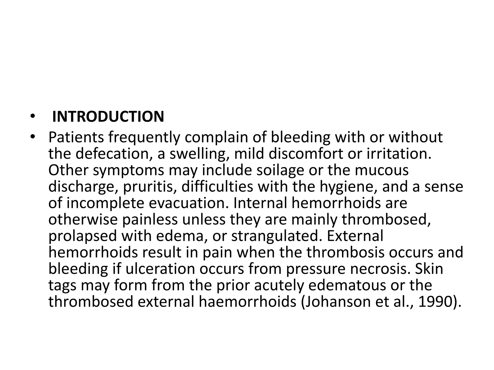 Relation between haemorrhoids and constipation | PPTX