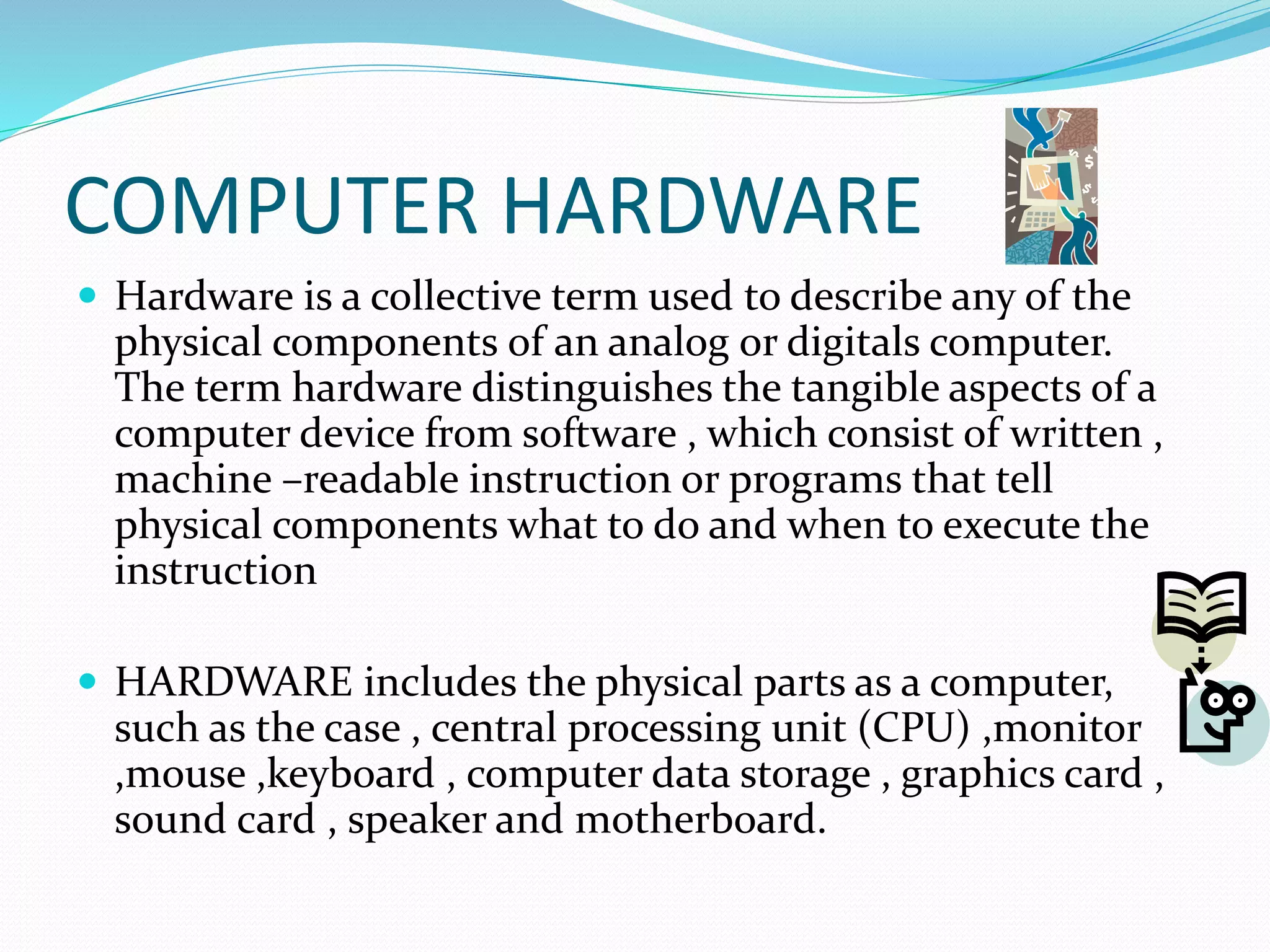 RELATION BETWEEN HARDWARE AND SOFTWARE by agamya upadhyay.pptx