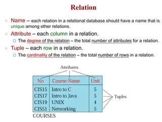 Relational Database & Database Management System | PPT | Free Download