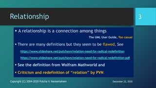Relation flaws and corrections; redefined | PPT