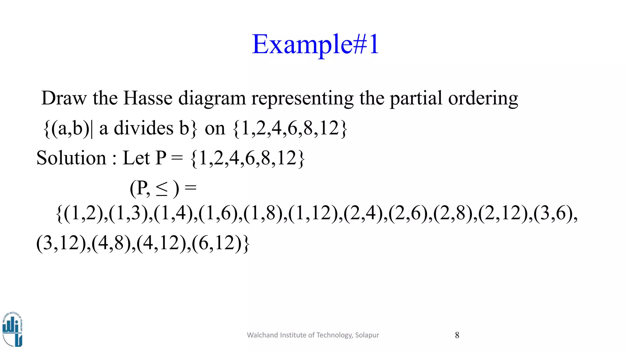 Relation Hasse diagram | PDF