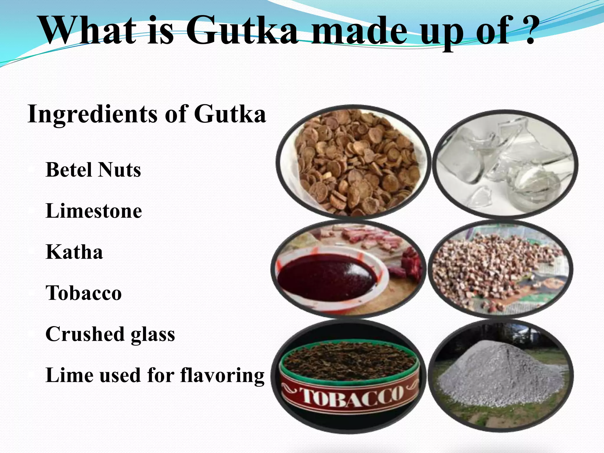 Relation of ghutakha & human being | PPTX