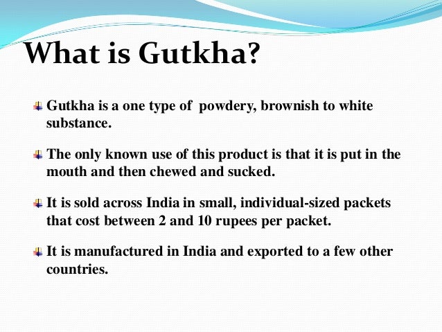 Relation of ghutakha & human being