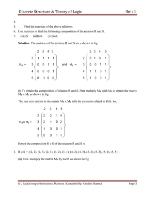 Relation in Discrete Mathematics | PDF
