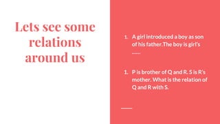 relations.pptx | Parenting | Family and Relationships