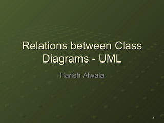 Relations Class Diagram | PPT