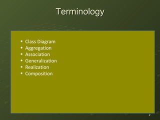 Relations Class Diagram | PPT