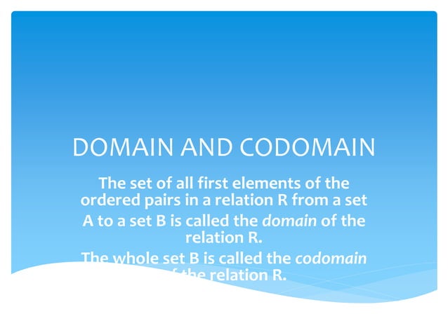 Relations and function class xii copy | PPTX