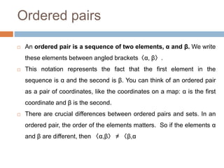 Relations and functions | PPTX