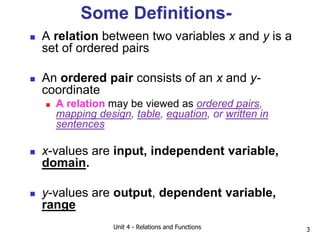 Relations and Functions Power Point.ppt