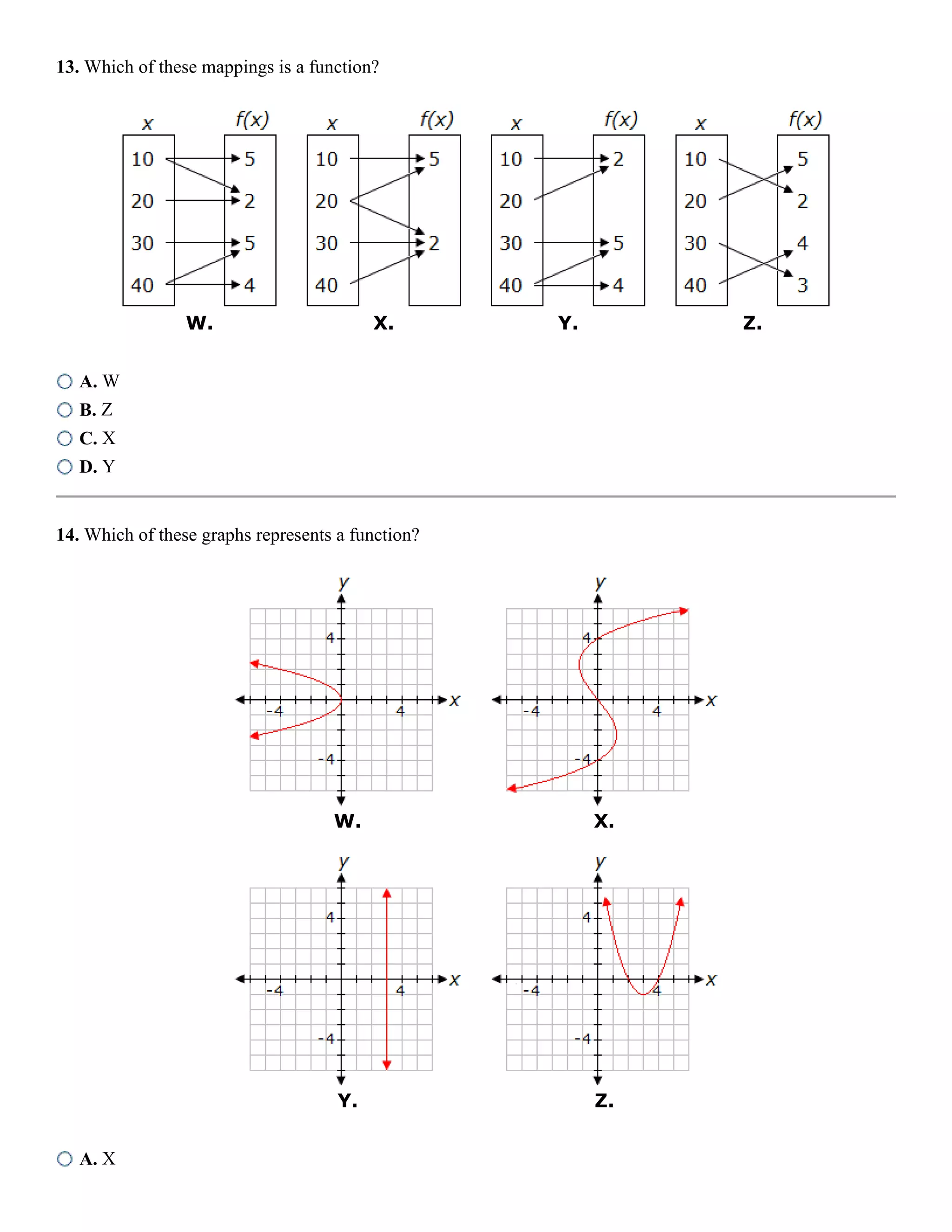 Relations and functions worksheet | PDF
