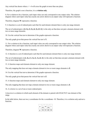 Relations and functions worksheet | PDF