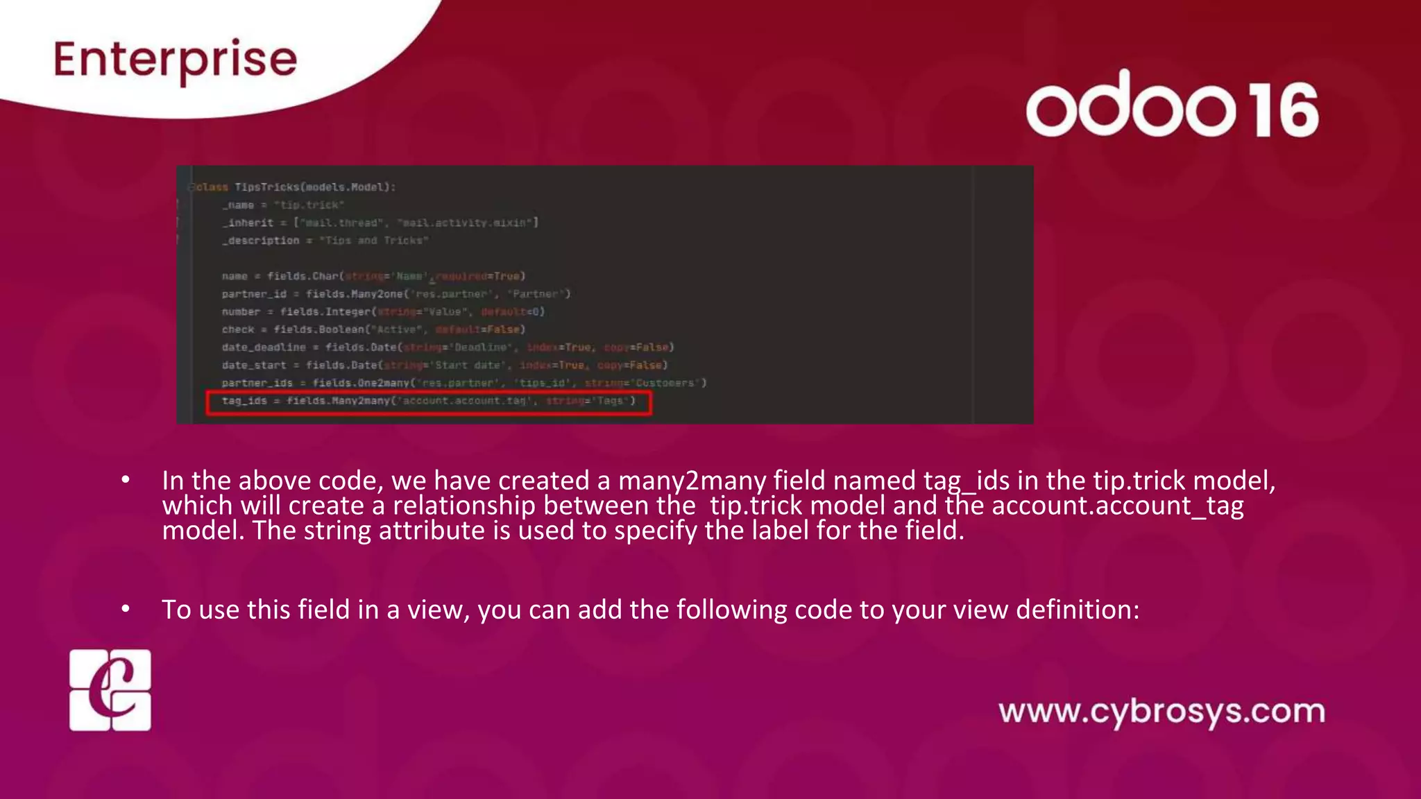 Relations Between Models-many2many | PPT