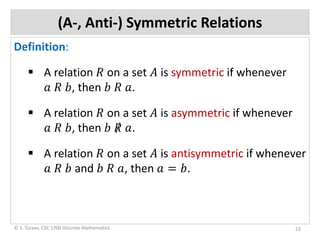 Relations digraphs | PDF
