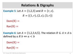 Relations digraphs | PDF