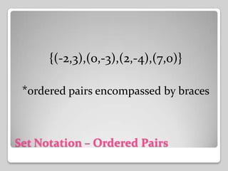 Relations & Functions | PPTX