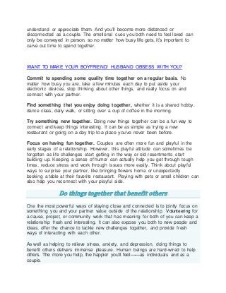 How to maintain a healthy relationship | PDF