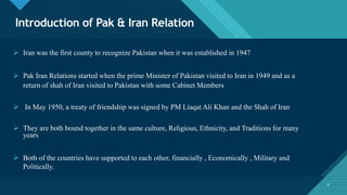 Pakistan and Iran Relationship.pptx