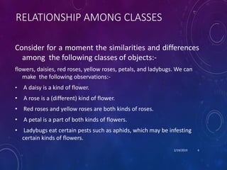 Relationship among classes | PPTX | Programming Languages | Computing
