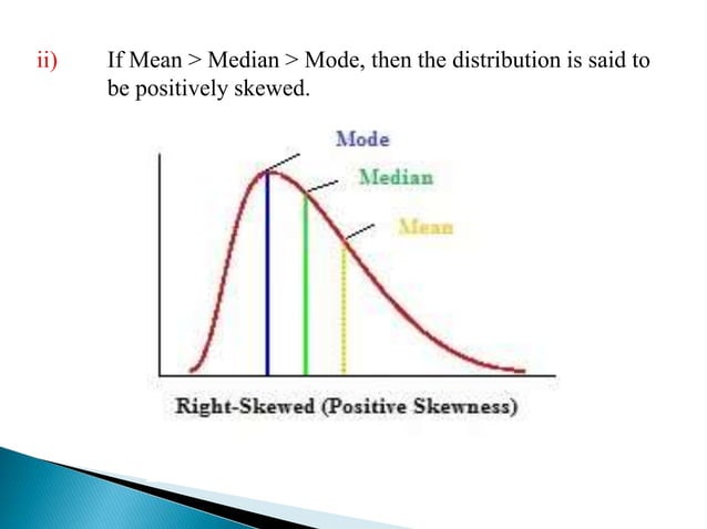 Relationship among mean, median and mode | PPTX