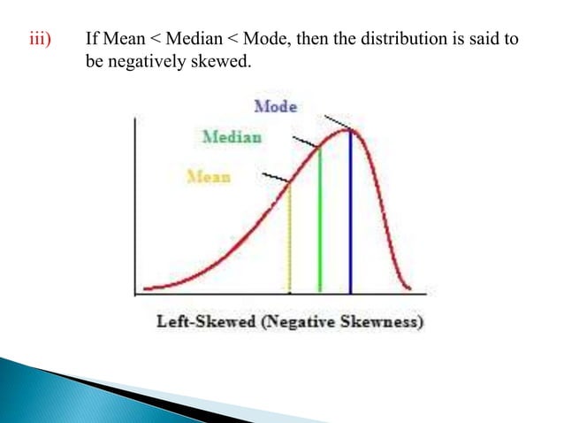 Relationship among mean, median and mode | PPTX