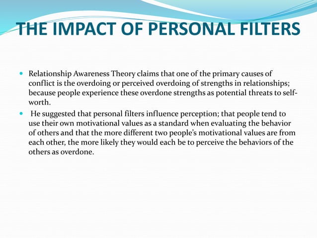 Relationship awareness theory | PPTX | Family and Relationships