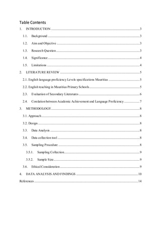Relationship between academic achievement and language proficiency | DOCX