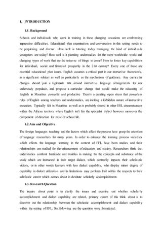 Relationship between academic achievement and language proficiency | PDF