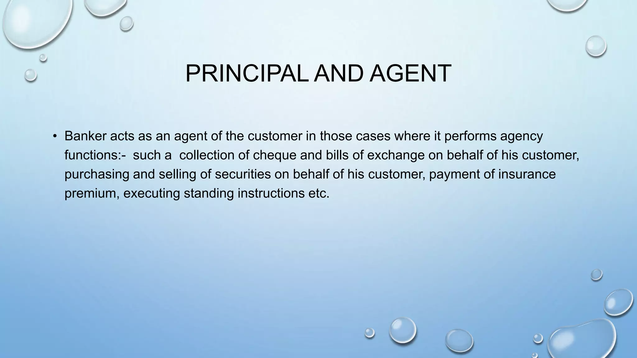 Relationship between Banker and Customer | PPTX