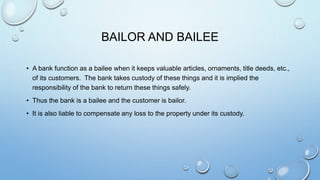 Relationship between Banker and Customer | PPTX